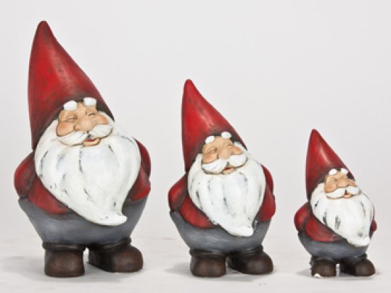 Tomte Liten med Skägg - 9cm - Hemshopen.se