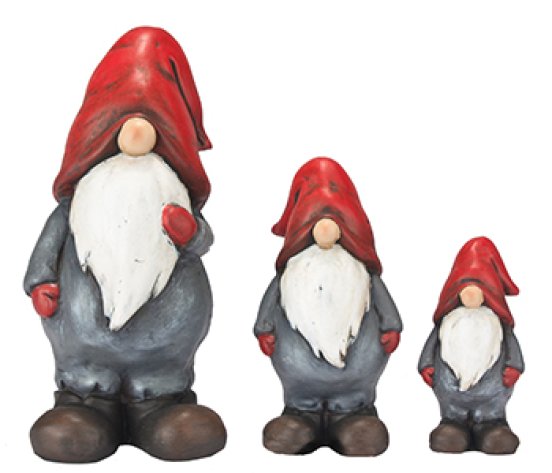 Jultomte Dwarf Röd - 14cm - Hemshopen.se